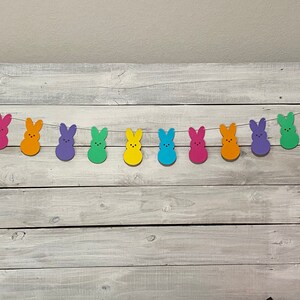 Hangin’ With My Peeps Banner - Easter Garland - Easter Decor - Peep ...