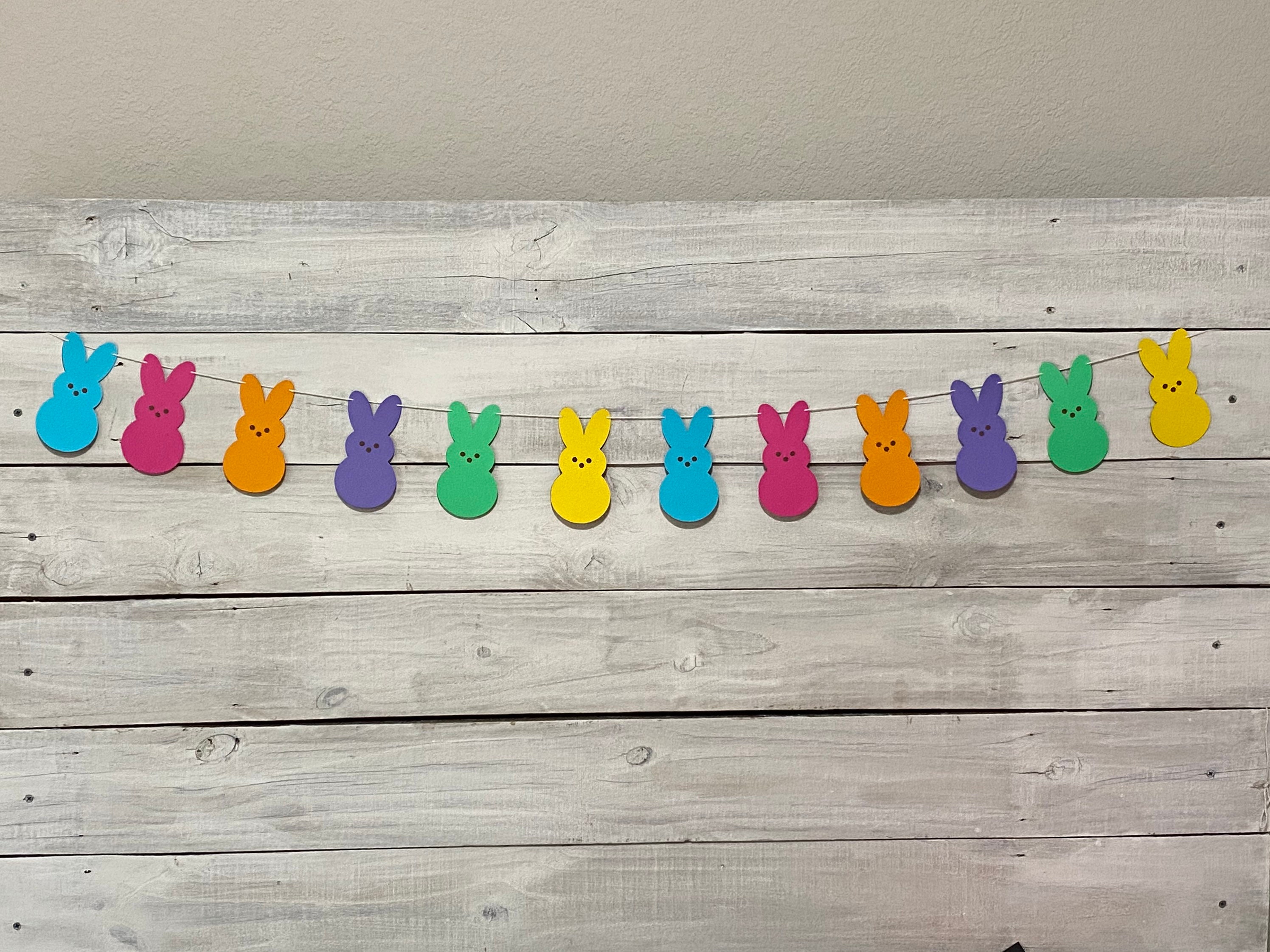 Hangin With My Peeps Banner Easter Garland Easter Decor - Etsy Australia