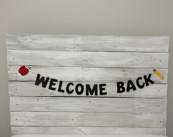 BACK to SCHOOL Banner - Etsy