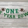 1st Year Down Digital Png Design, First Birthday PNG, Football One ...