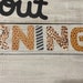 Wild Animal Print Classroom Bulletin Board Letters: Teacher Decor - Etsy