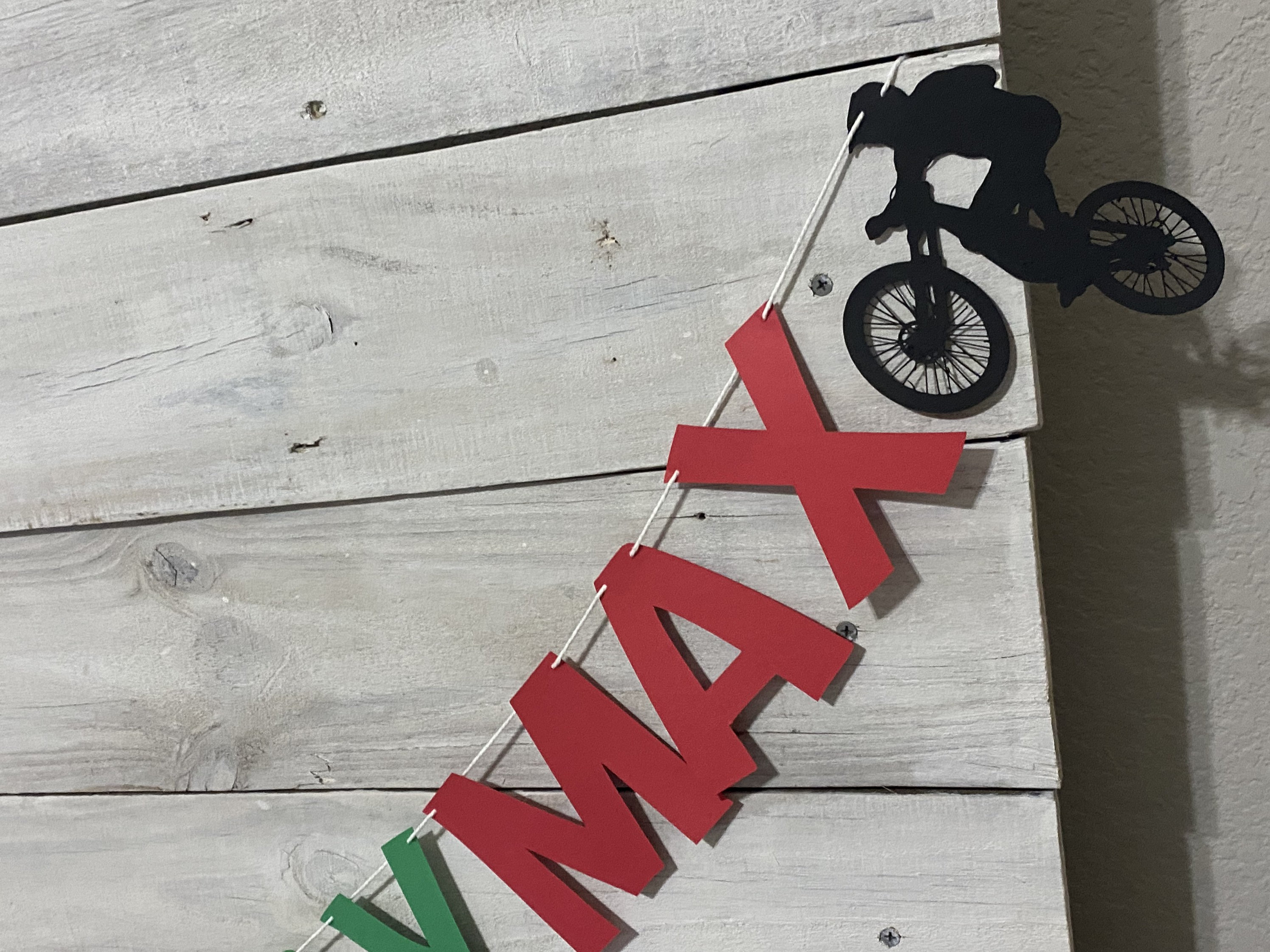 Mountain Bike Birthday Banner Customizable Biking Banner - Etsy UK