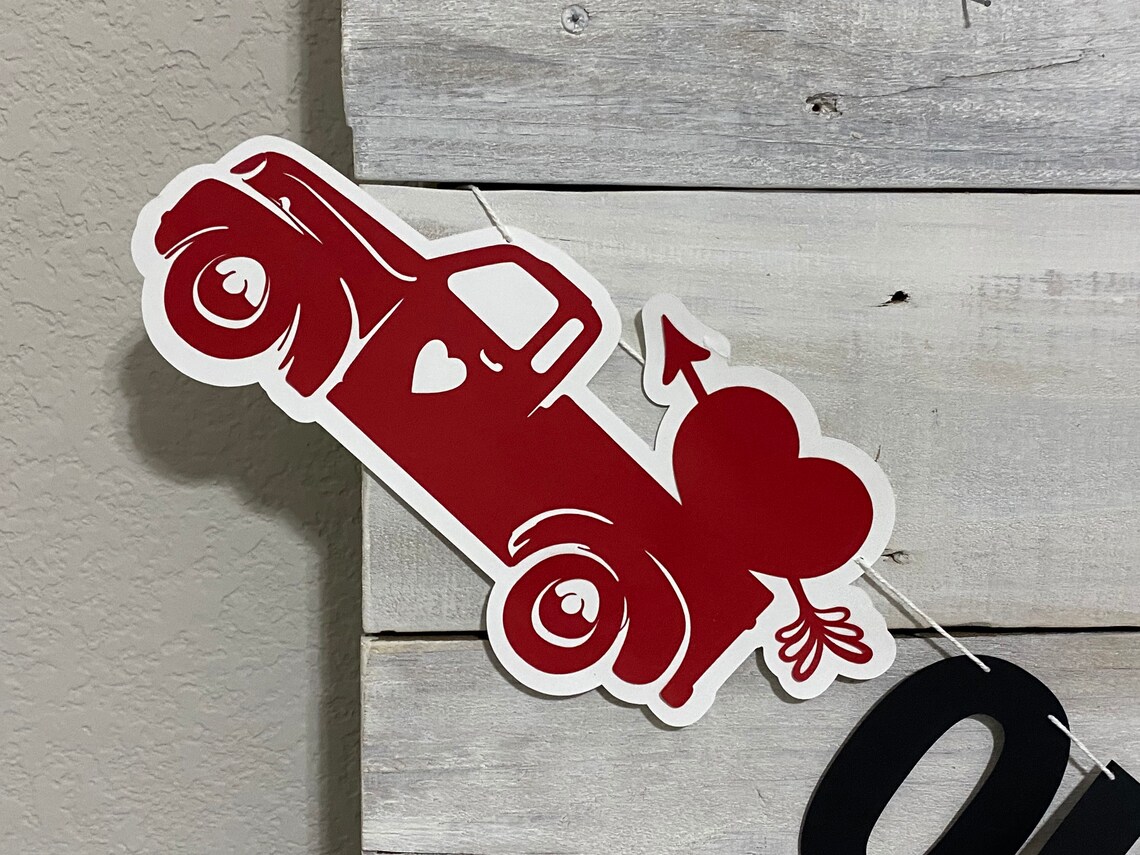 Heartbreaker ONE Banner: Valentine's 1st Birthday Party Decor - Etsy