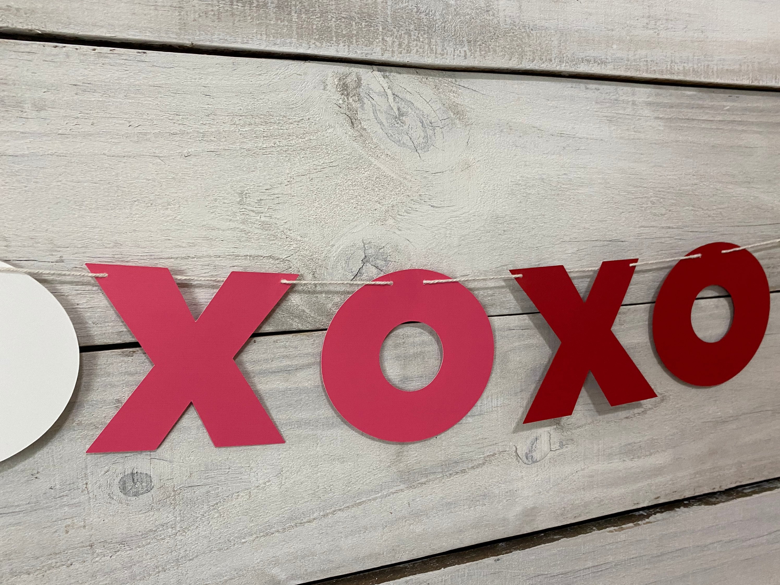 XOXOXO Banner Valentines Banner XOXOXO Garland - Etsy UK
