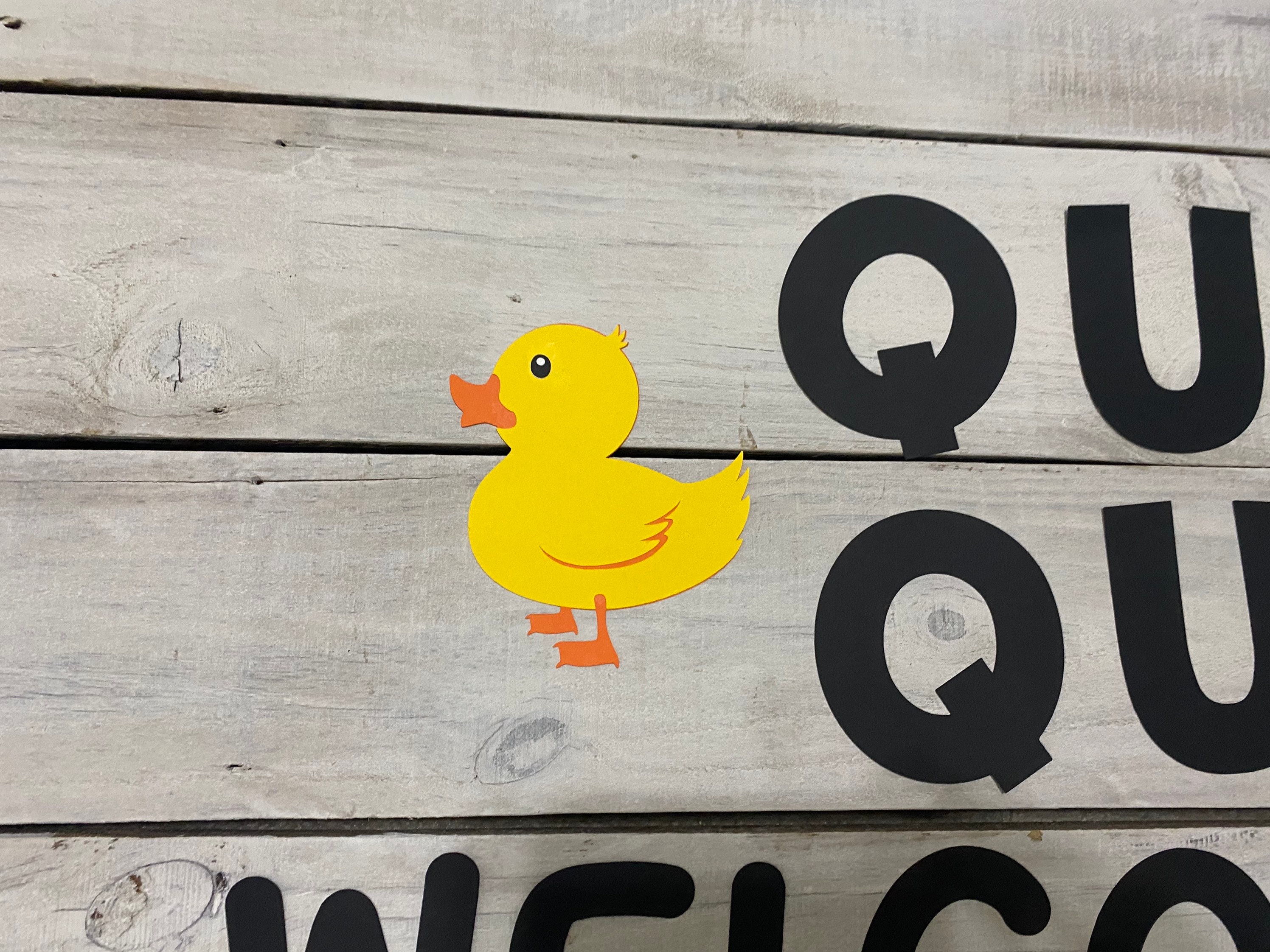QUACK QUACK Welcome Back Bulletin Board-classroom Decor Duck - Etsy