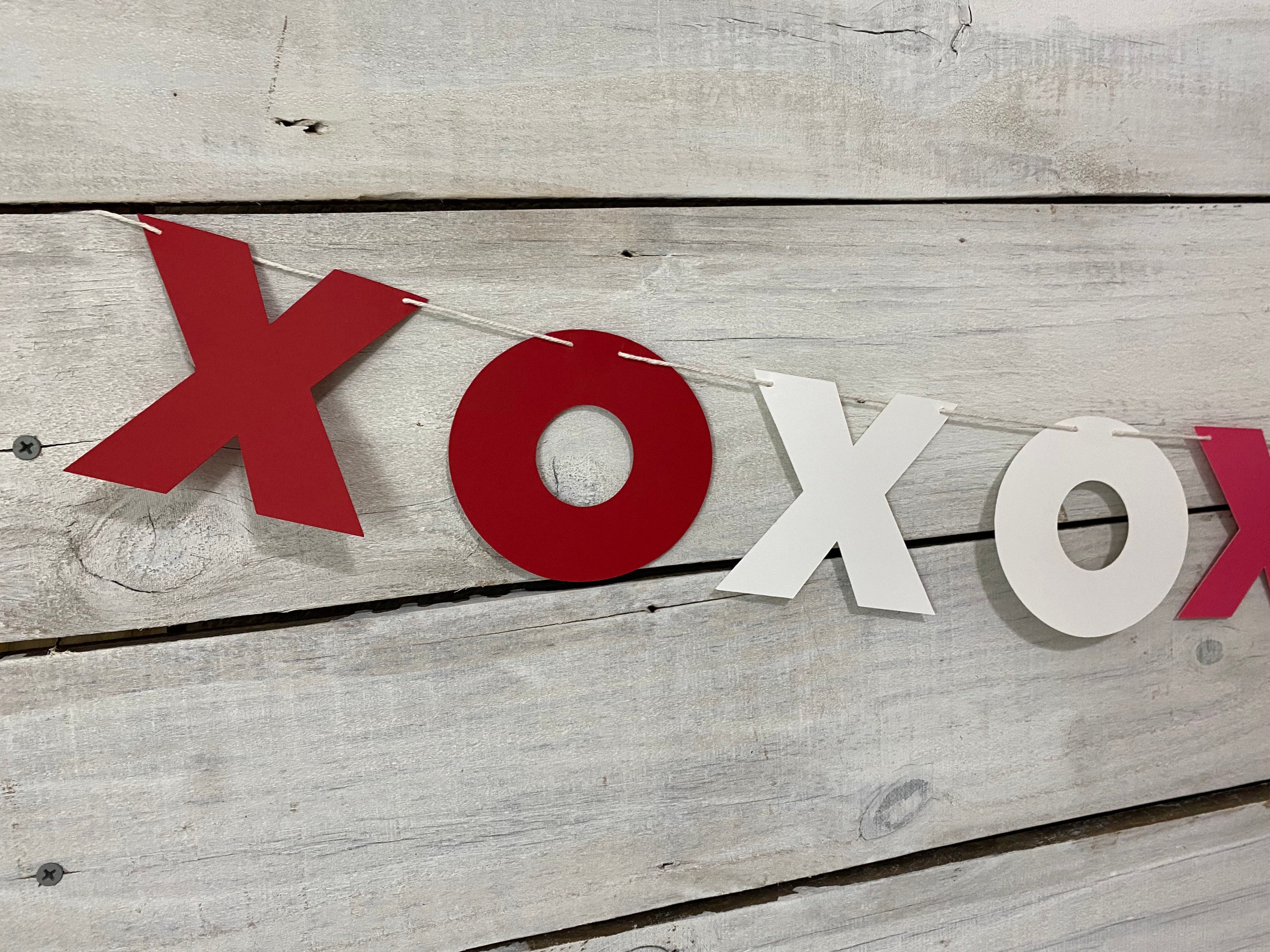 XOXOXO Banner Valentines Banner XOXOXO Garland - Etsy UK