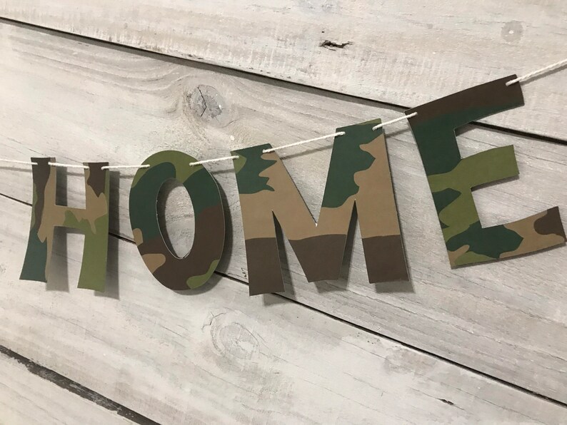 Welcome Home Banner You Choose Your Color | Etsy