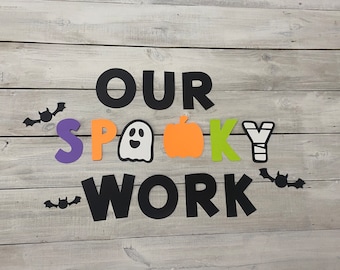 Spooky Work Bulletin Board - Etsy