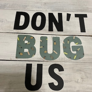 Don’t BUG Us We Are Learning Bulletin Board-classroom Decor-bug ...