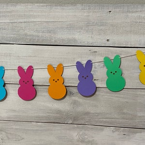 Hangin’ With My Peeps Banner - Easter Garland - Easter Decor - Peep ...