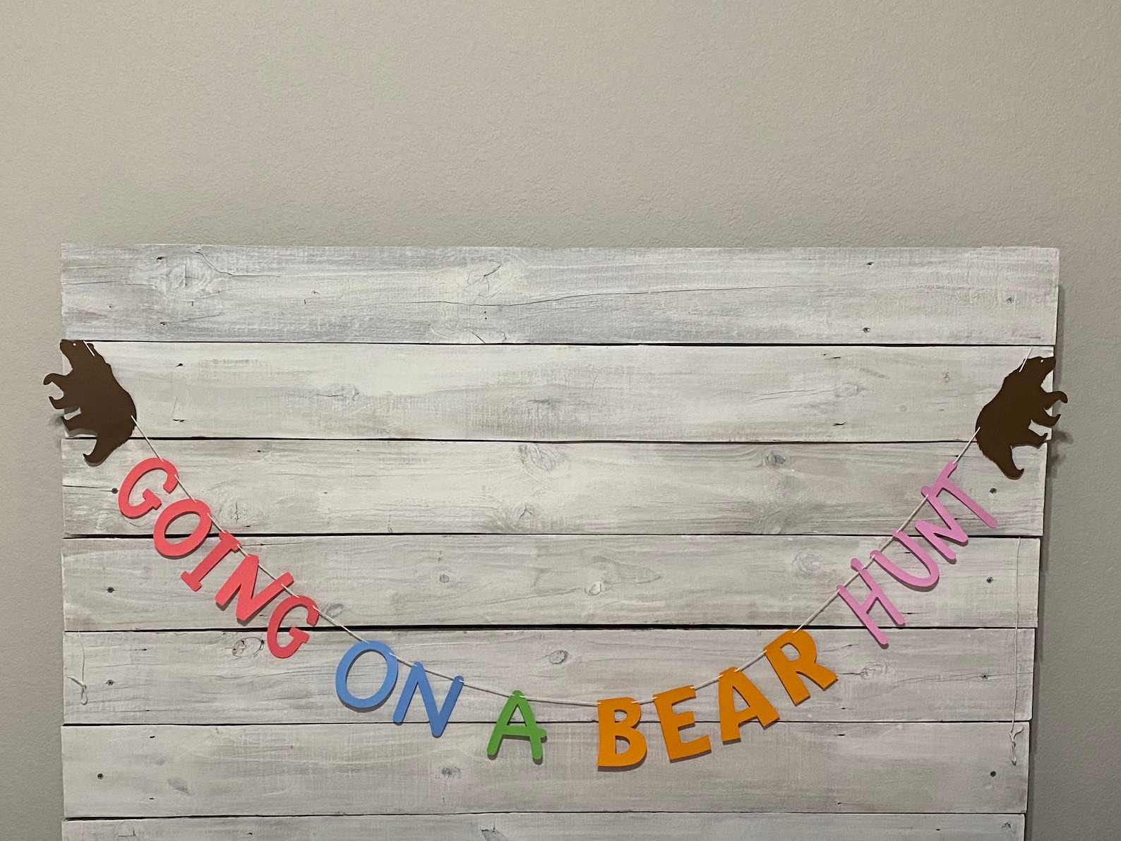 Going on A Bear Hunt Banner - Etsy