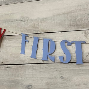 My First Rodeo Banner - Cowboy Birthday Theme - First Birthday Theme ...