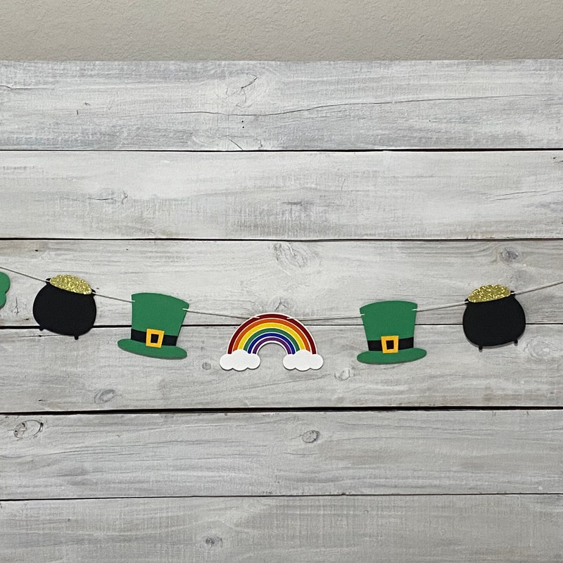 St Patricks Banner - Etsy