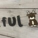 ONE Deer Ful Banner Deer First Birthday Theme Deer First Birthday Theme ...