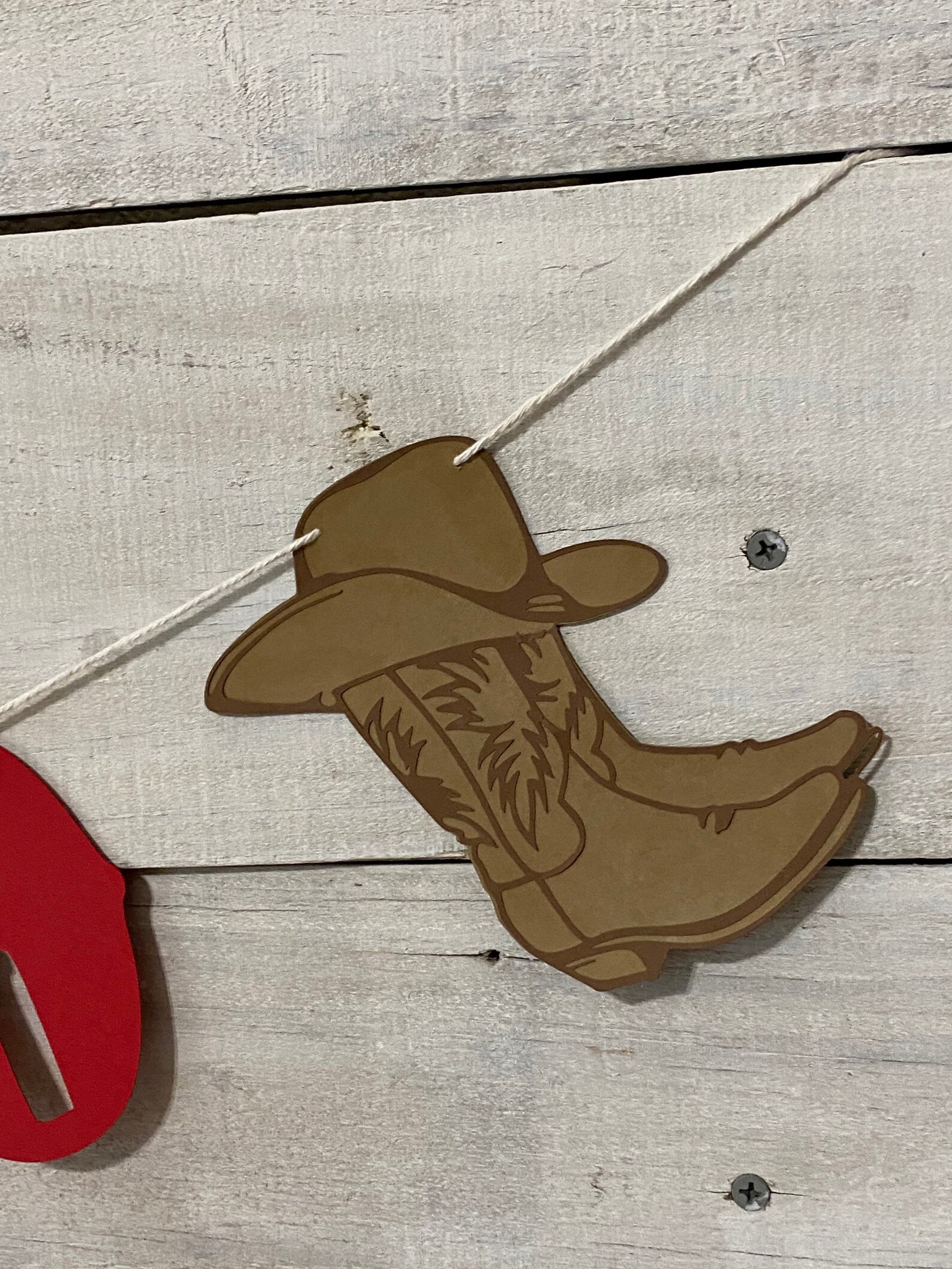 My First Rodeo Banner Cowboy Birthday Theme First Birthday | Etsy