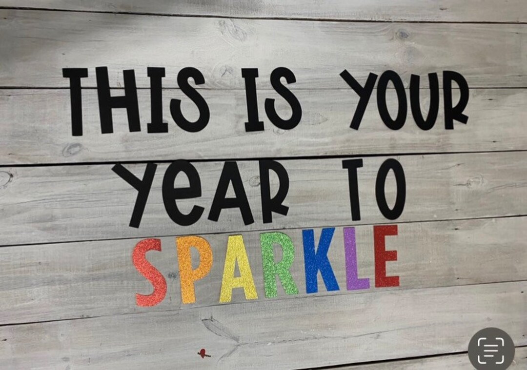 This is Your Year to SPARKLE / SHINE - Teacher Supplies - Bulletin ...