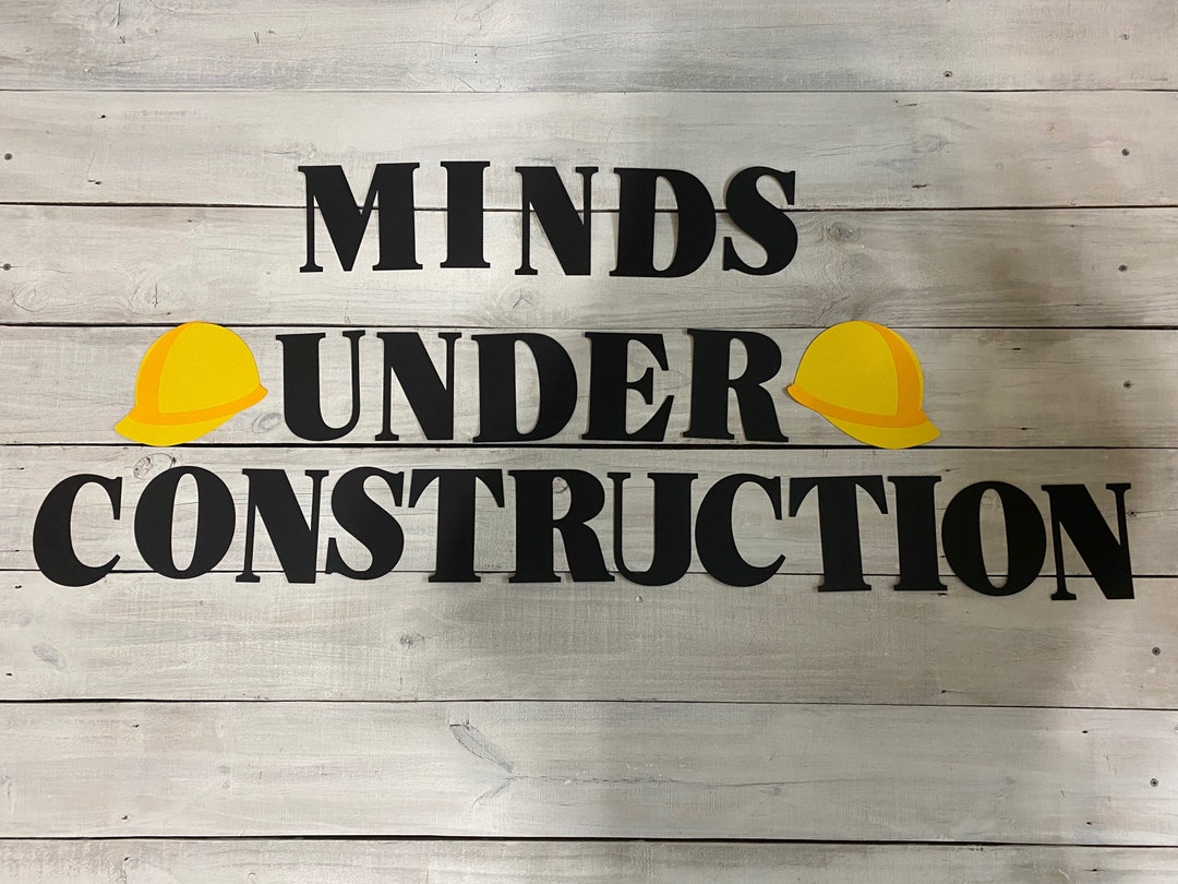 Minds Under Construction Construction Classroom Decor-classroom Decor ...
