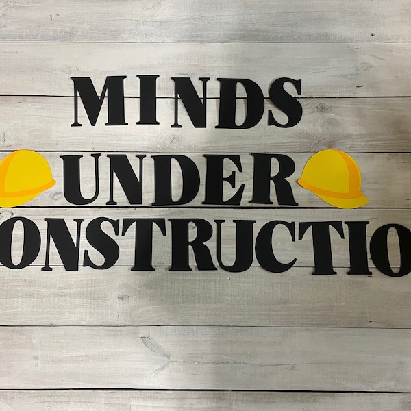 Construction Classroom Decor - Etsy
