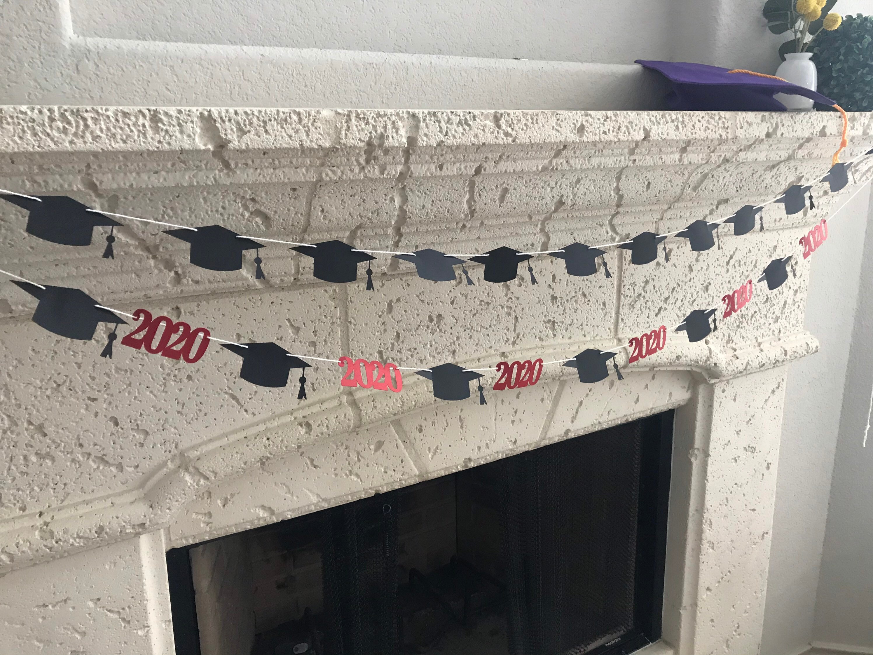 Graduation Cap Banner Graduation Decor Class of 2022 Banner - Etsy