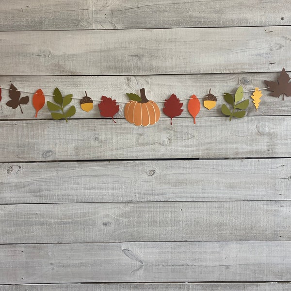 Fall Leaf Banner - Etsy