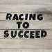 Racing to Succeed Bulletin Board Letters: Race Car Classroom Decor - Etsy