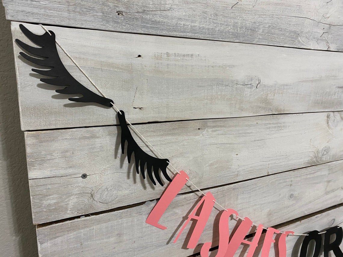Lashes or Stashes Banner: Gender Reveal Party Decor - Etsy
