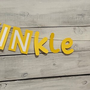 Twinkle Twinkle Banner-twin Baby Shower-twin Birthday Party Banner ...