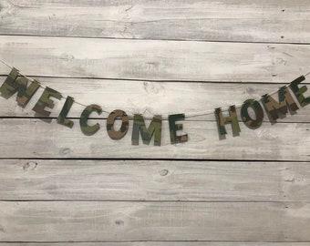 Welcome Home Banner - Etsy