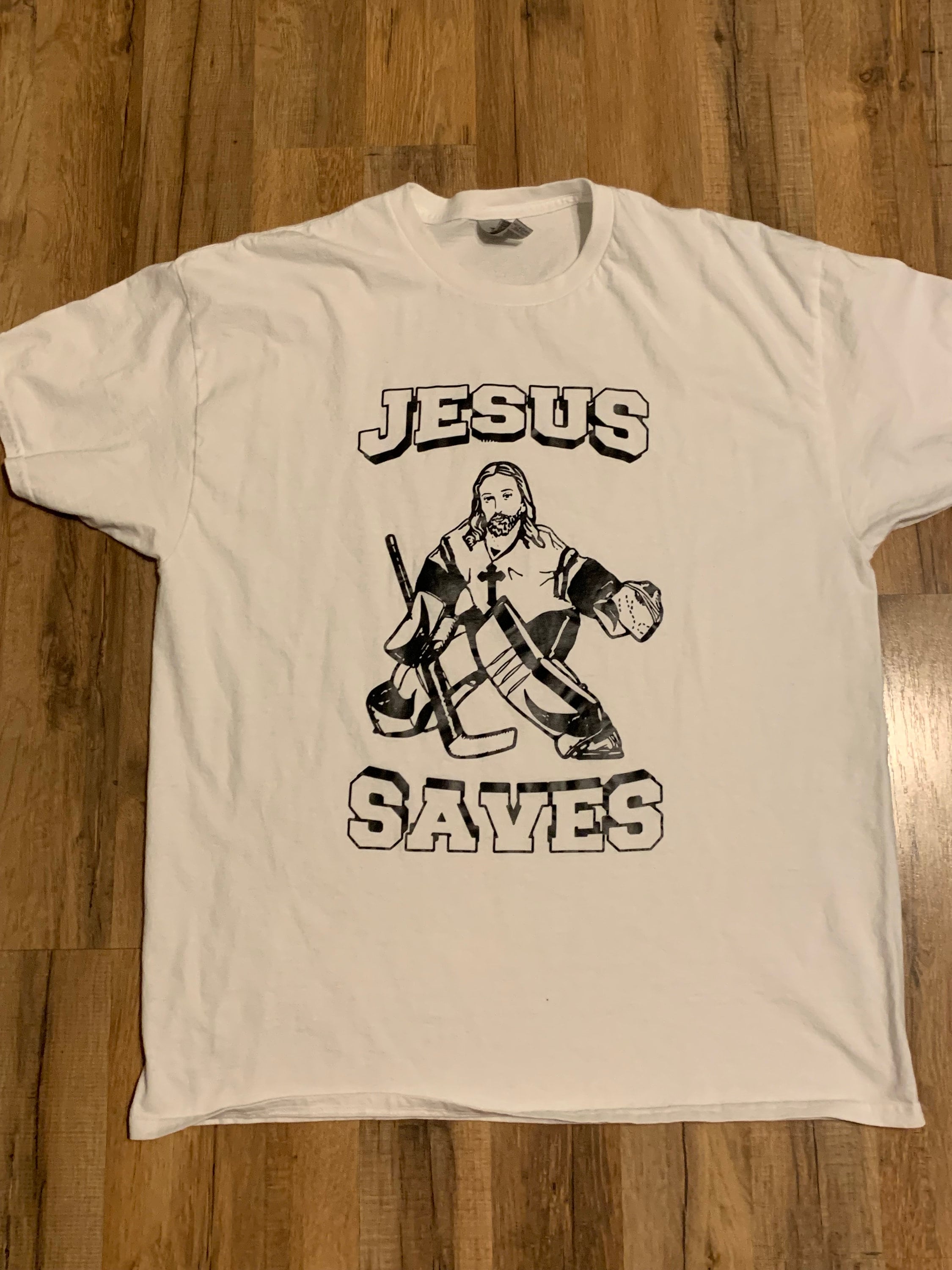 Jesus Saves Hockey Goalie - Etsy