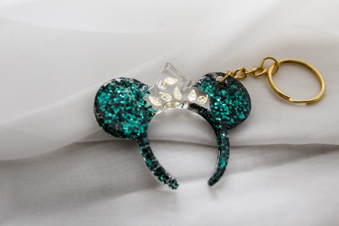 Merida Themed Resin Minnie Ear Keychain - Etsy