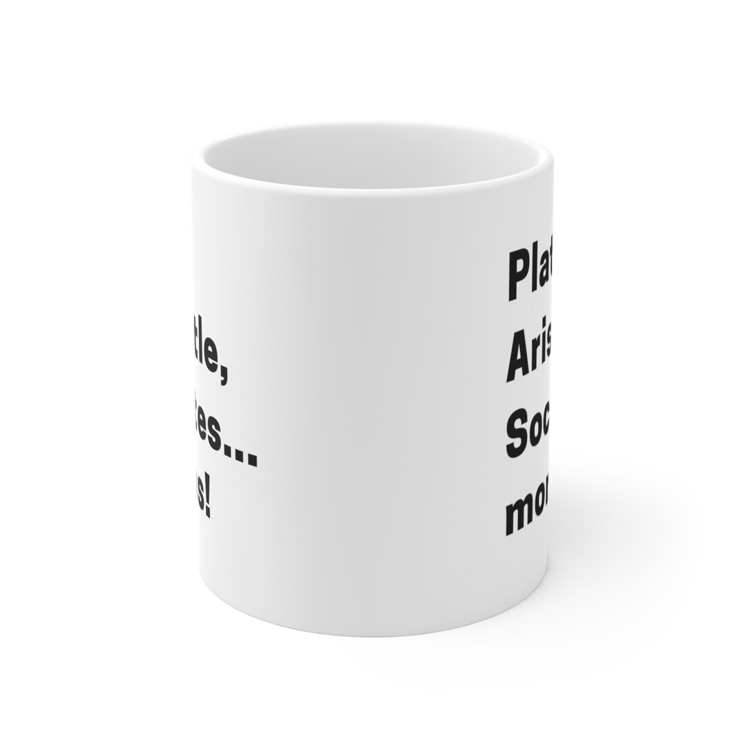 Plato, Aristotle, Socrates, Morons Princess Bride Mug - Etsy