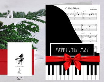 Piano Teacher Card - Etsy