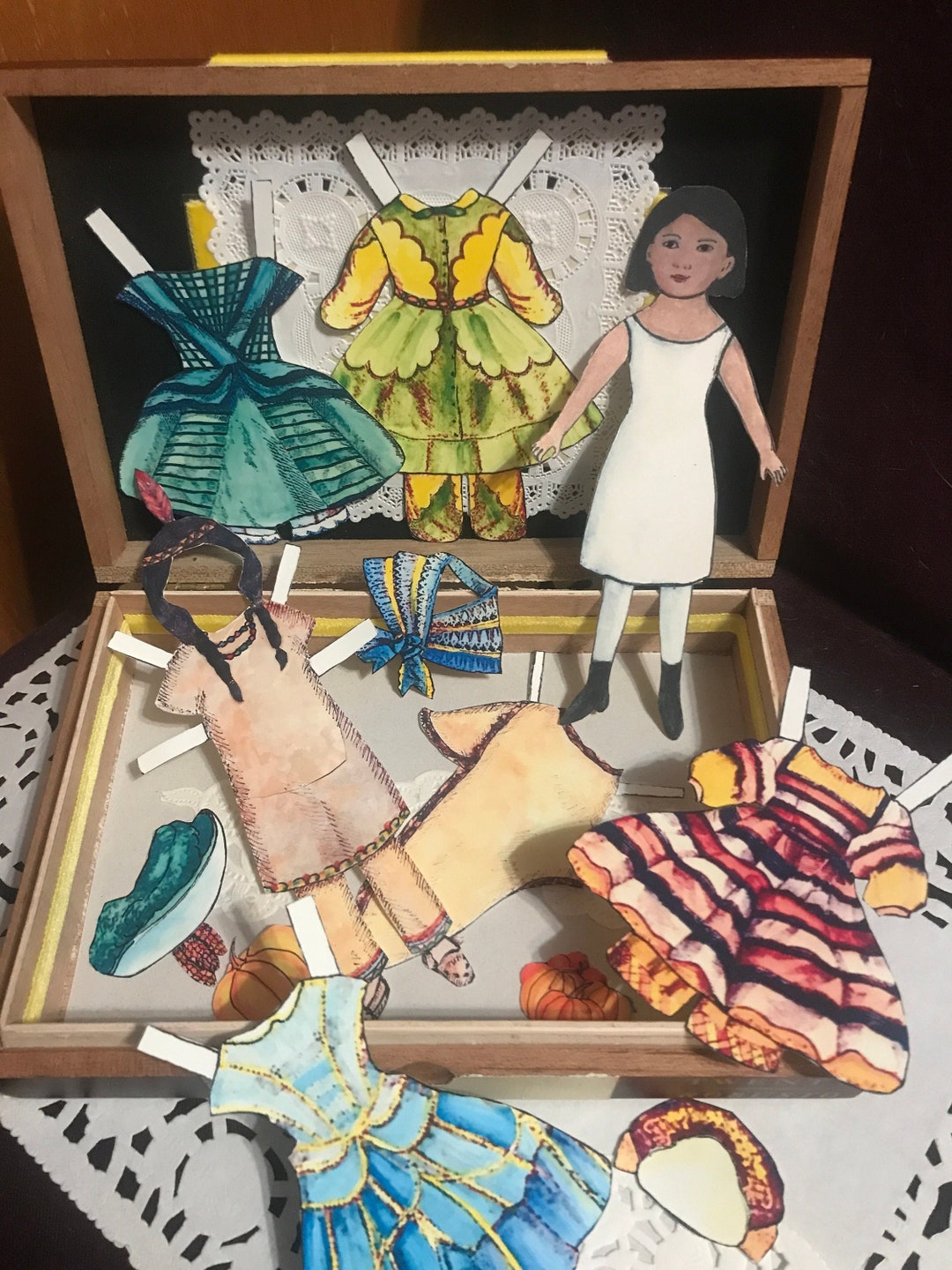 Weetamoo First Nation Paper Doll With Pre-cut Doll Clothes, Story, and ...