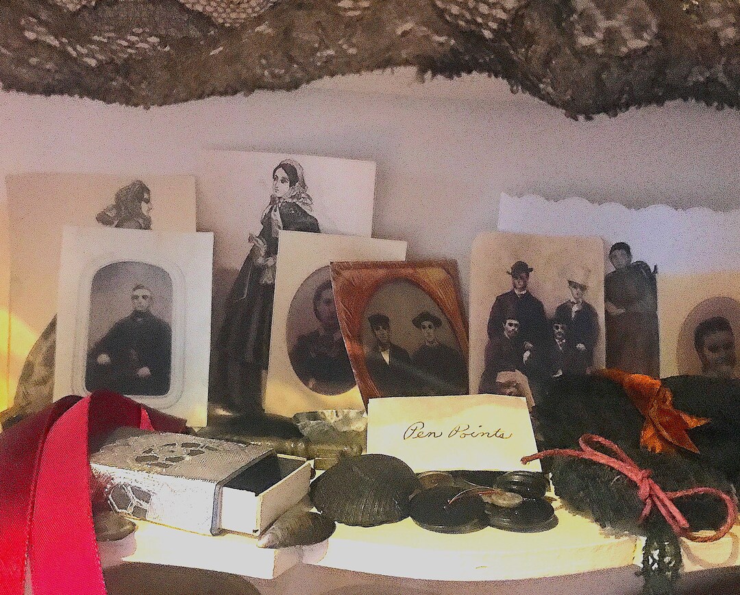 Victorian Gothic Mystery Box With Puzzle Purse and Vintage Oddities - Etsy