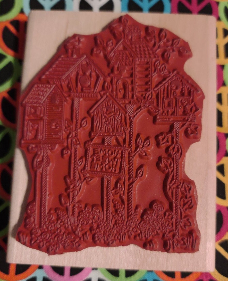 HOME SWEET HOME Mounted Rubber Stamp Stampin Up - Etsy