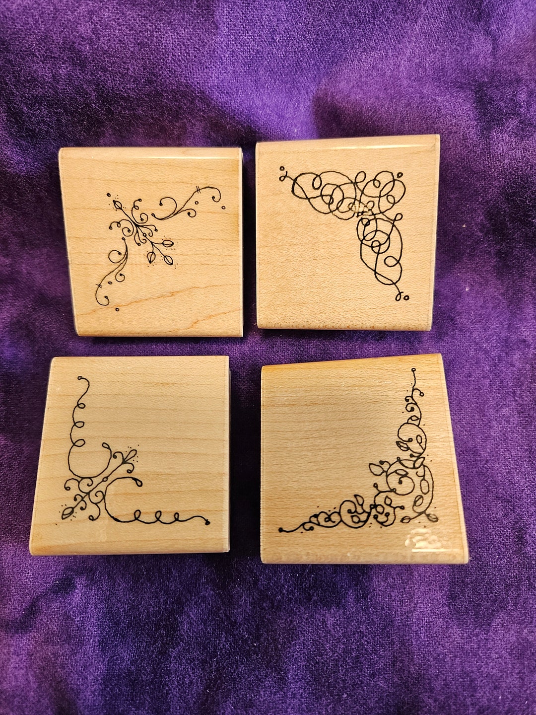 VICTORIAN CORNER Set of 4 Made by JRL Design - Etsy
