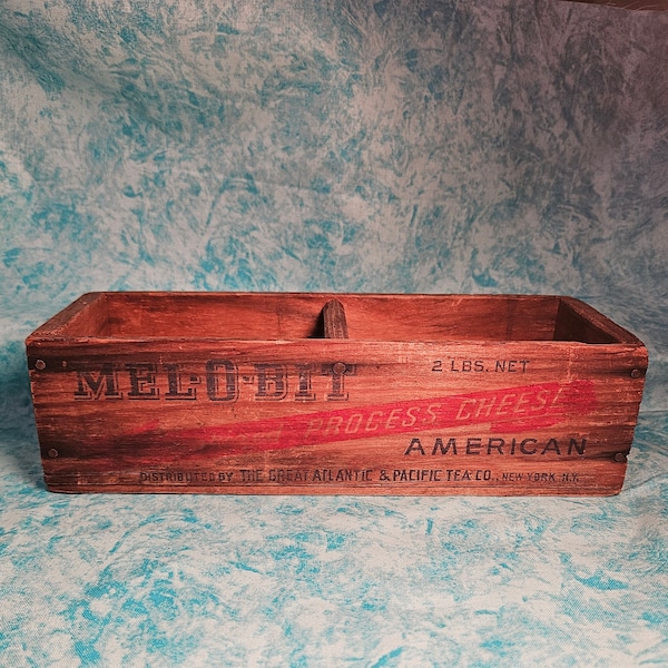 Vintage Cheese Box - Etsy