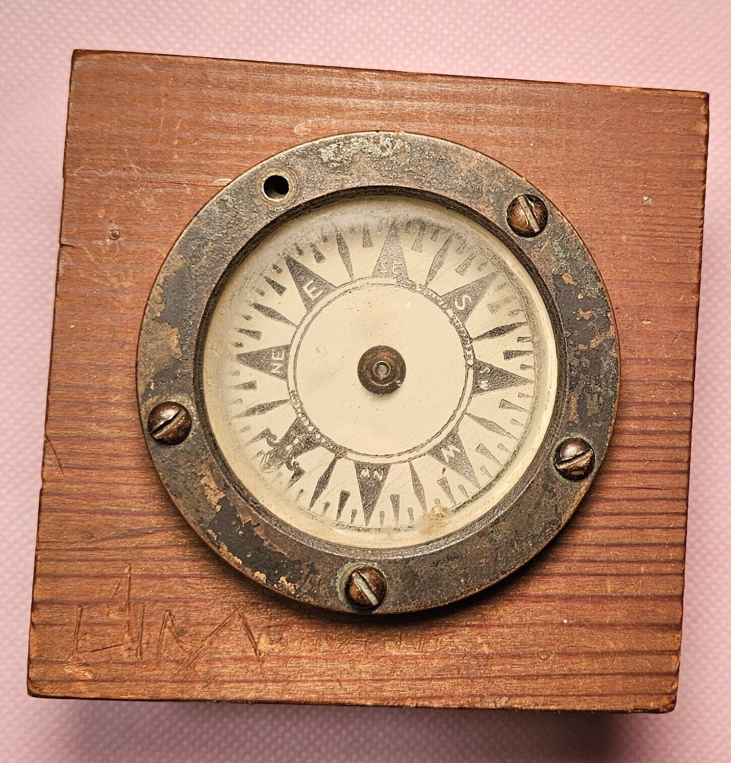 Antique Nautical Compass Made by EM Sherman - Etsy