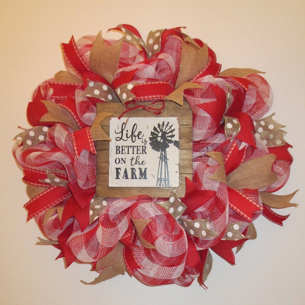 Gingham and Burlap - Etsy