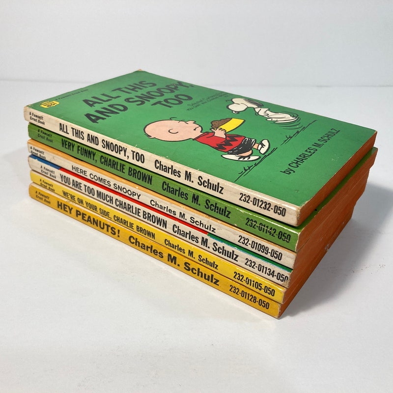 Charlie Brown Books - Etsy