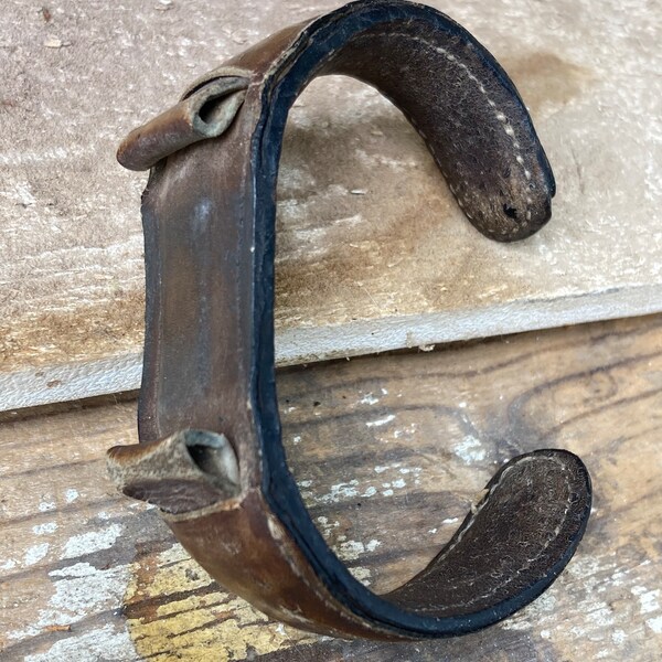 Leather Watch Cuff - Etsy