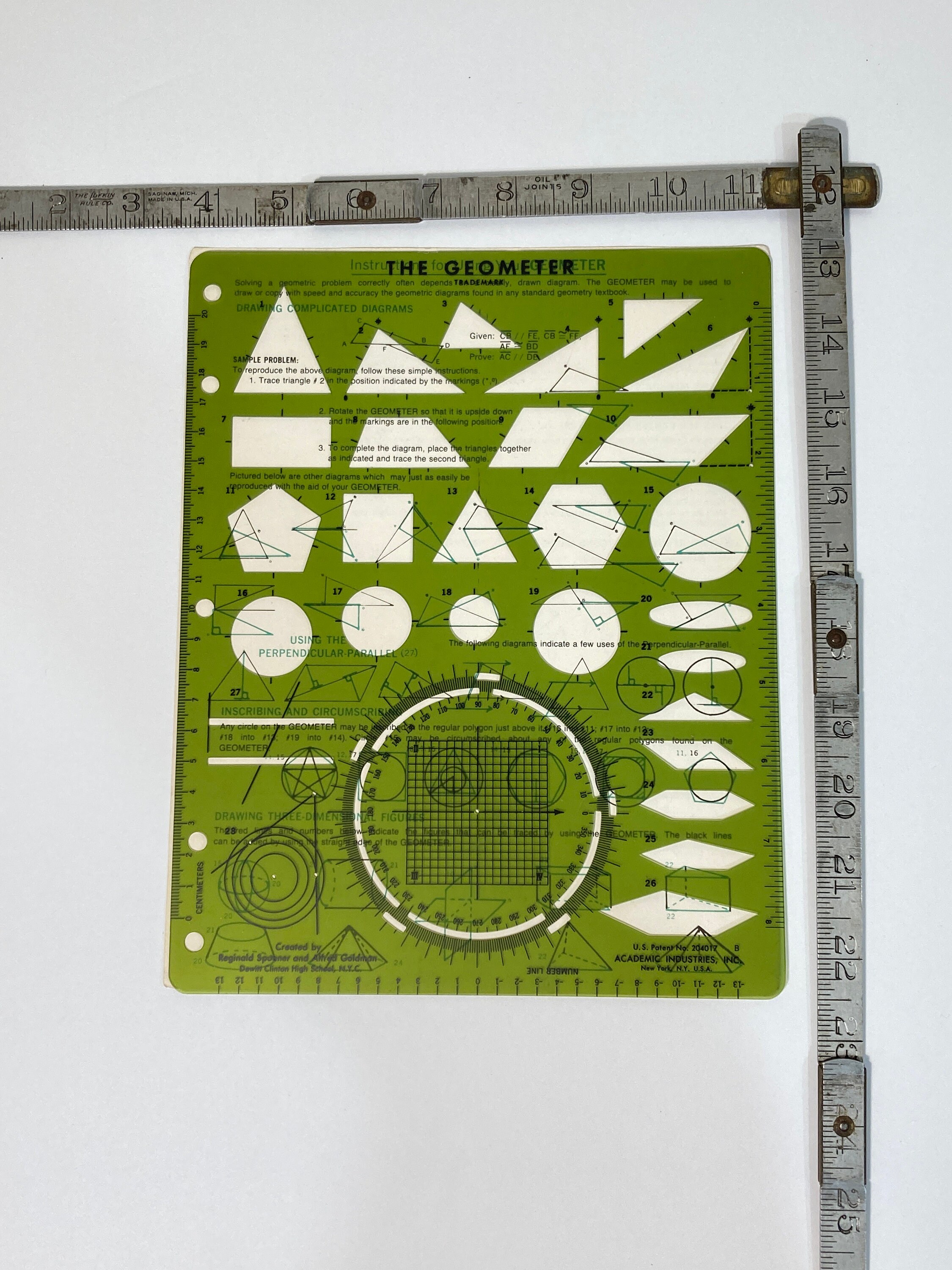 The Geometer Original Instructions Geometric Diagrams - Etsy