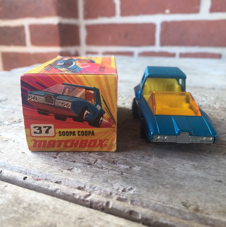 Vintage 1972 Matchbox Superfast No 37 Soopa Coopa Lesney - Etsy España