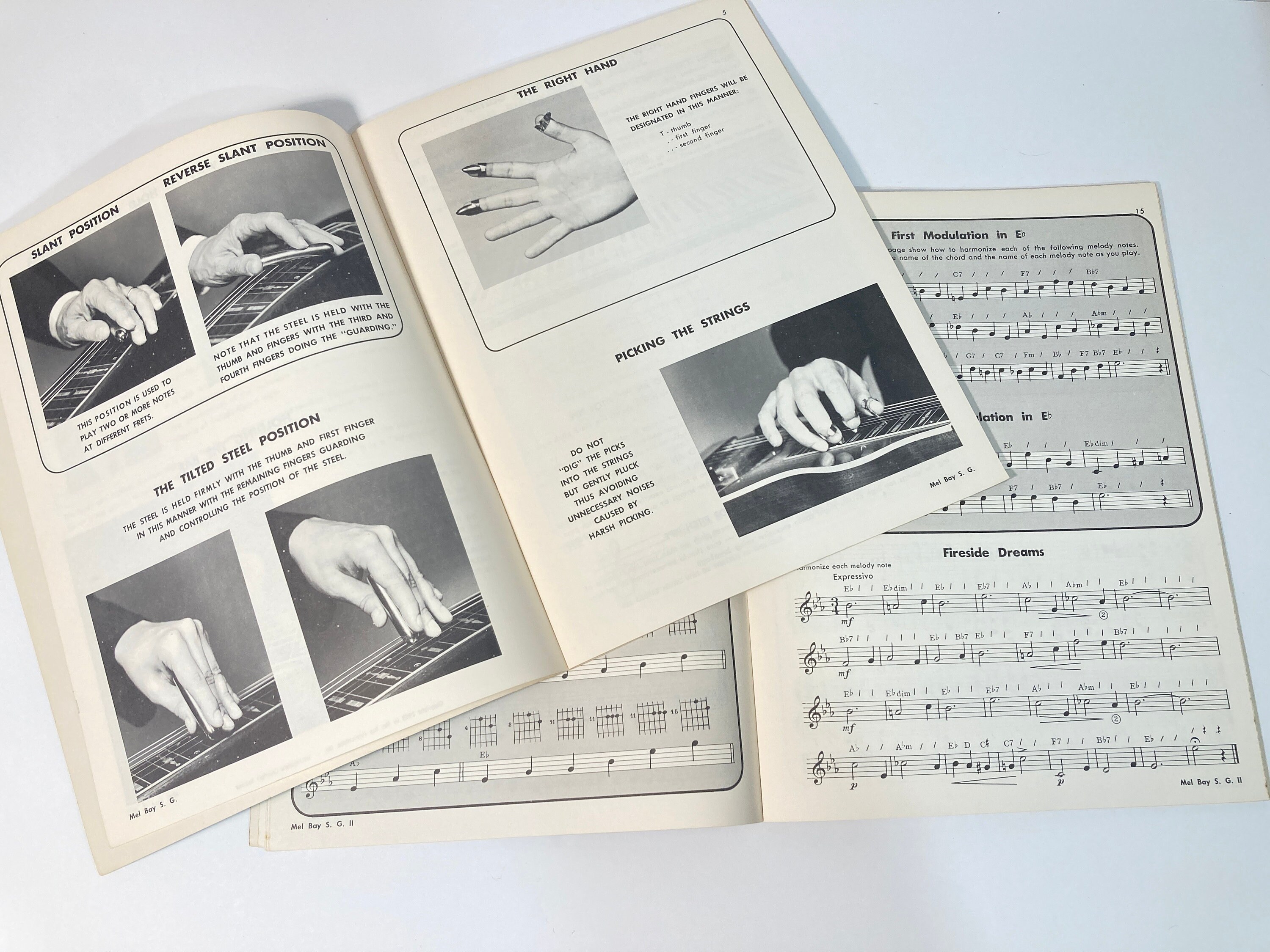 Steel Guitar Method Part 1 and 2 - Mel Bay Publications - Roger ...