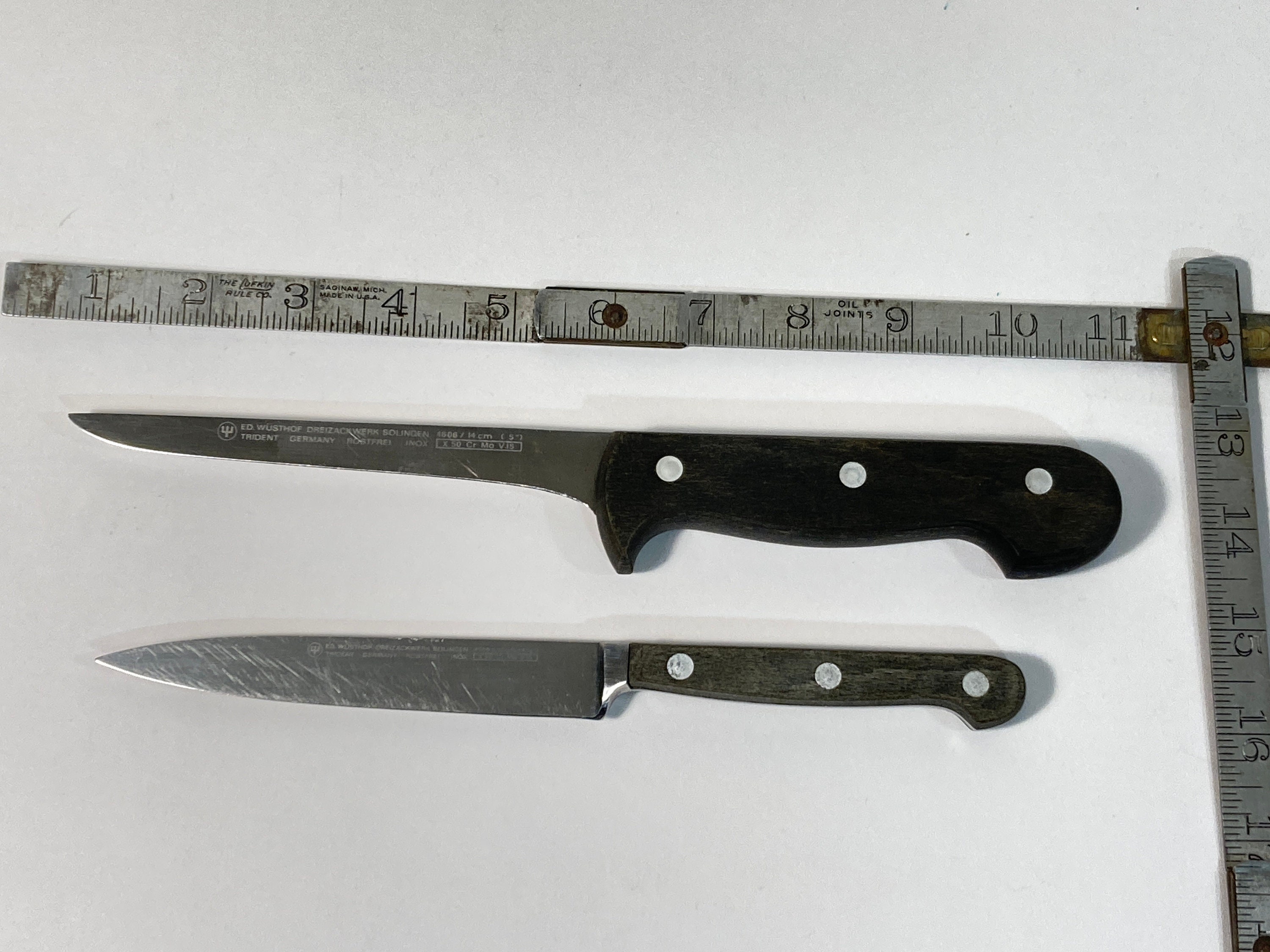 Ed Wusthof Dreizackwerk Rostfrei Inox Solingen Germany Trident Boning ...