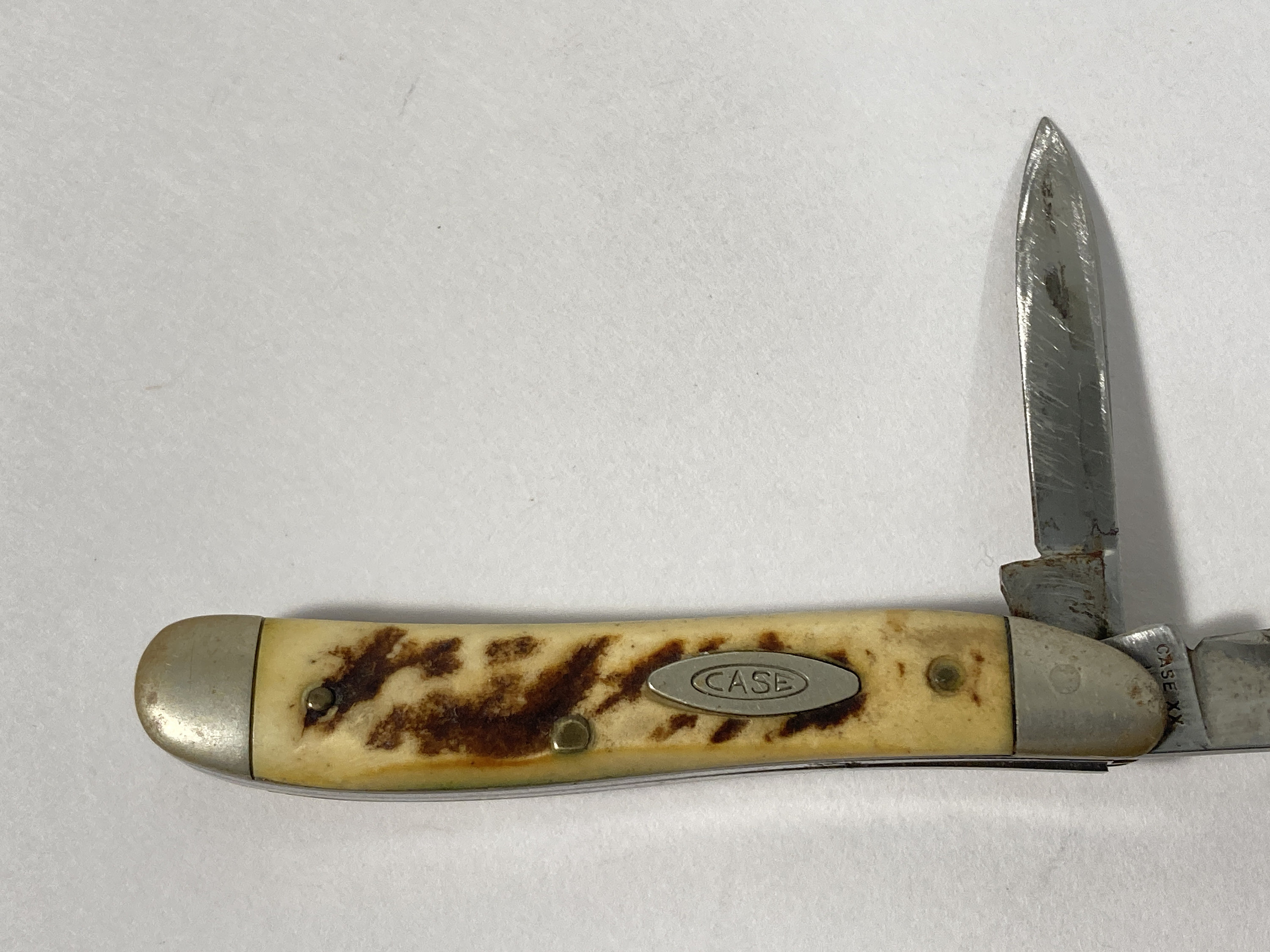 Case XX Stag 5220 Peanut Knife Made in USA 1965-69 USED Pocket Knife ...