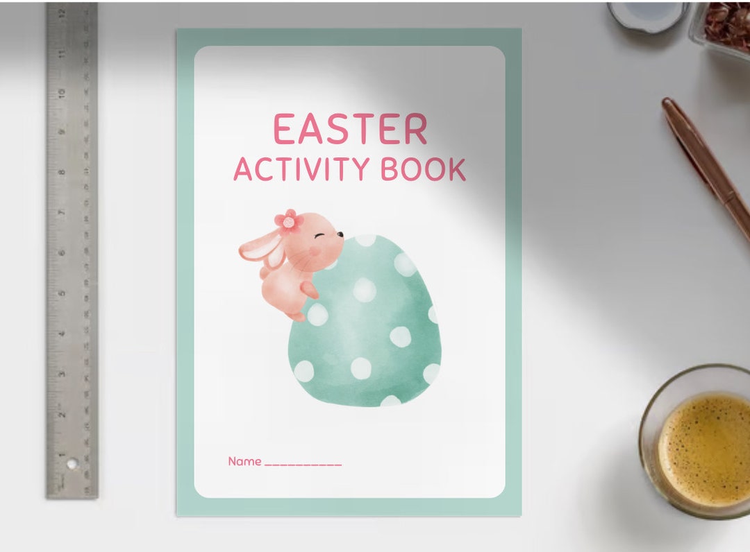 Easter Activity Printable Booklet for Children - Etsy