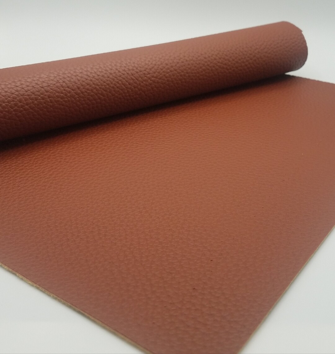 Matte Rust Large Grain Litchi/21x30 Cm/pebble Leather/solid - Etsy