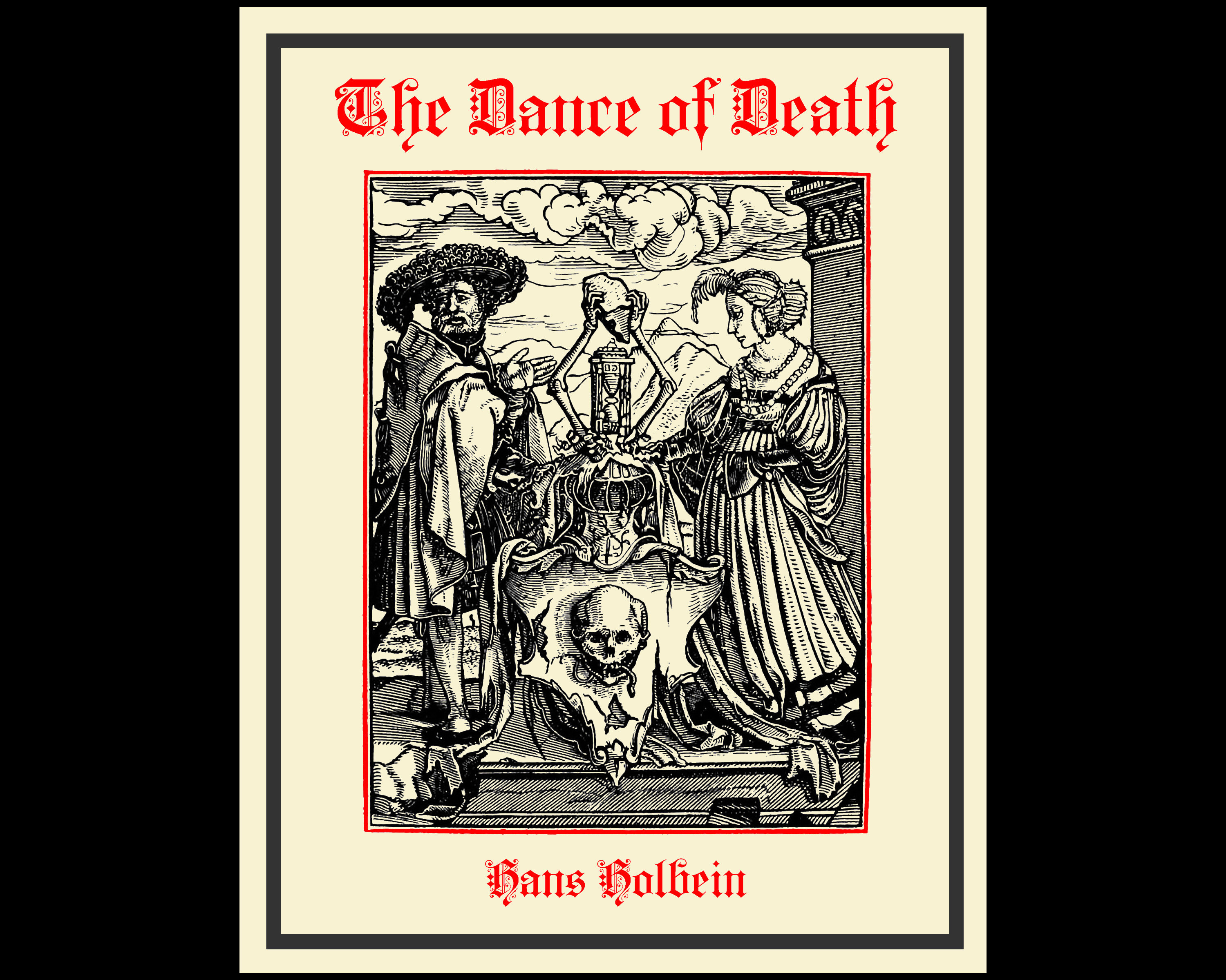 Danse Macabre the Dance of Death by Hans Holbein the Younger - Etsy Denmark