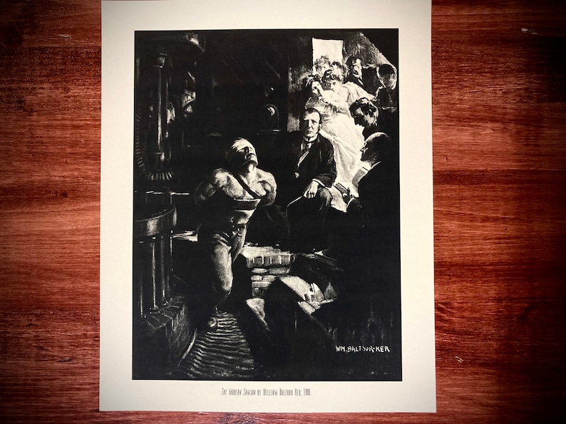 William Balfour Ker the Modern Samson 1906 8x10 Print the - Etsy